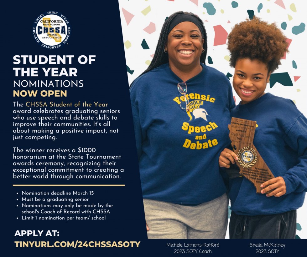 CHSSA | California High School Speech Association